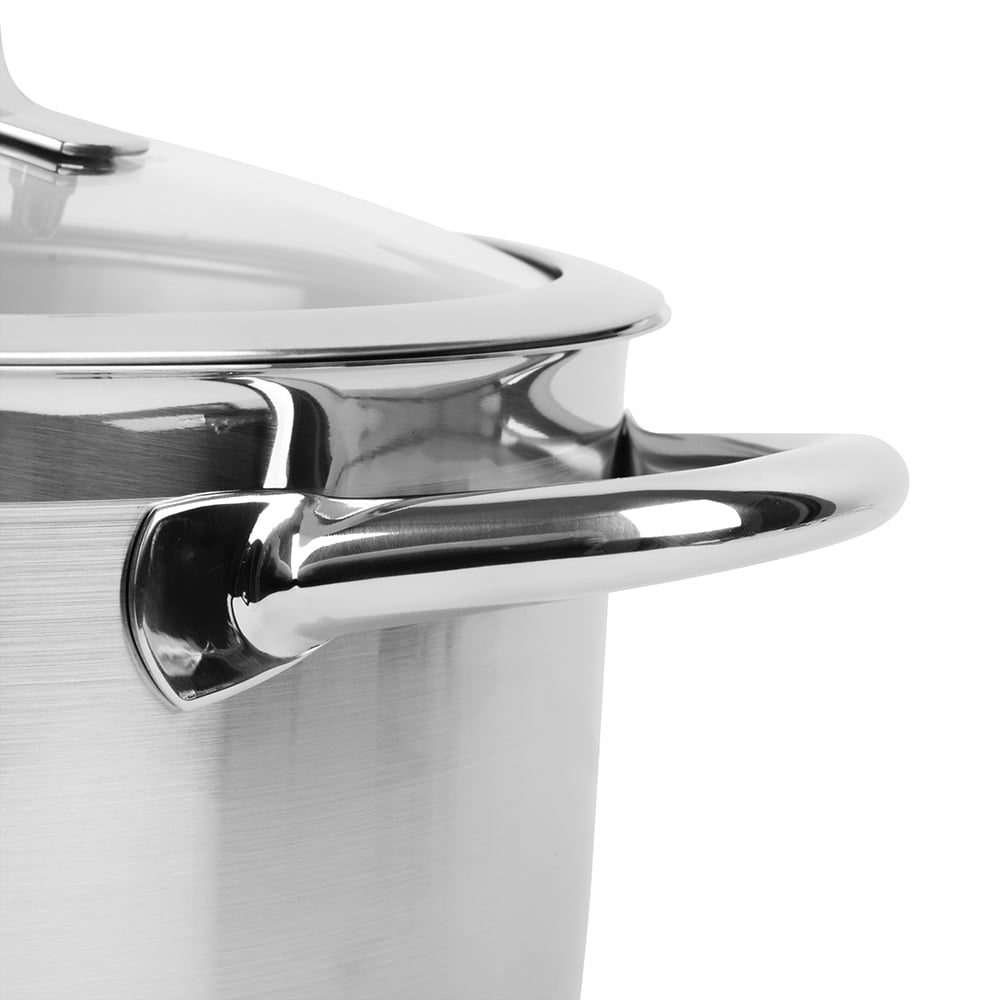 TESCOMA President nízky 5 l - nerezový hrniec s pokrievkou na cedenie ...