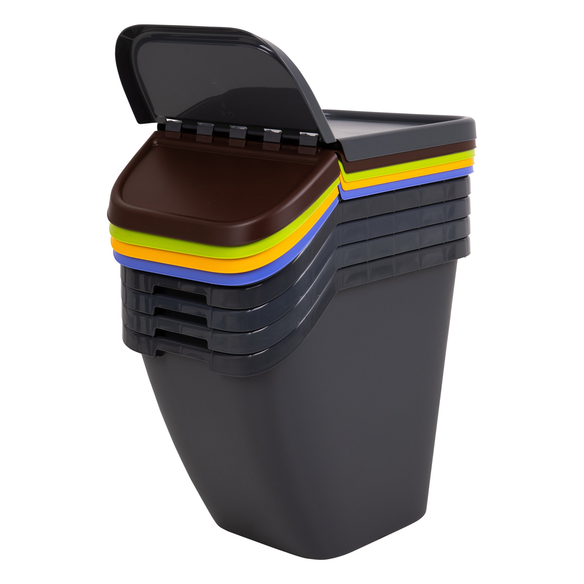 BRANQ Pelican 23 l modrý - plastový kôš na triedenie odpadu | Finesio.sk