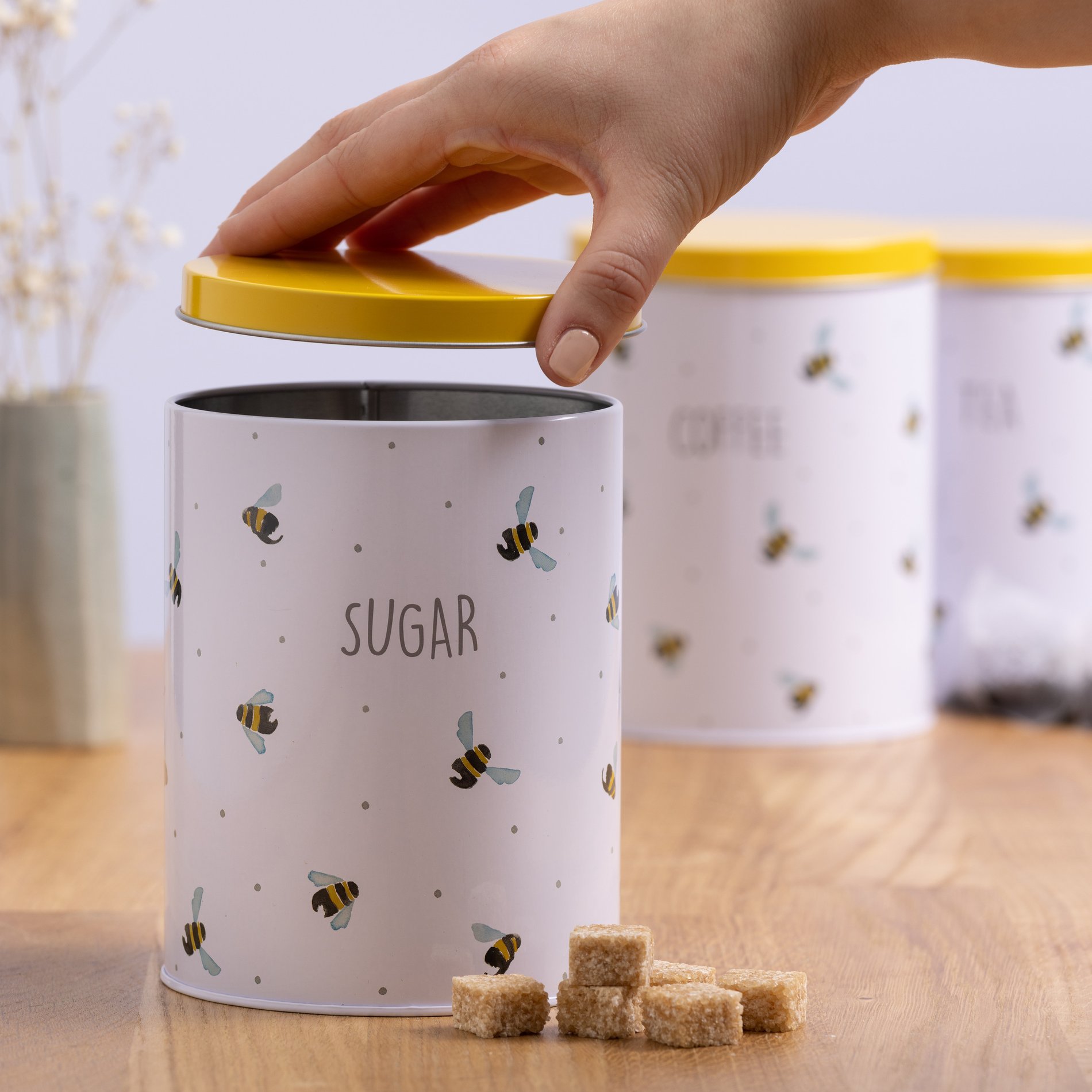 PRICE AND KENSINGTON Sweet Bee 1,3 l - plechovka / nádoba na cukor z ...
