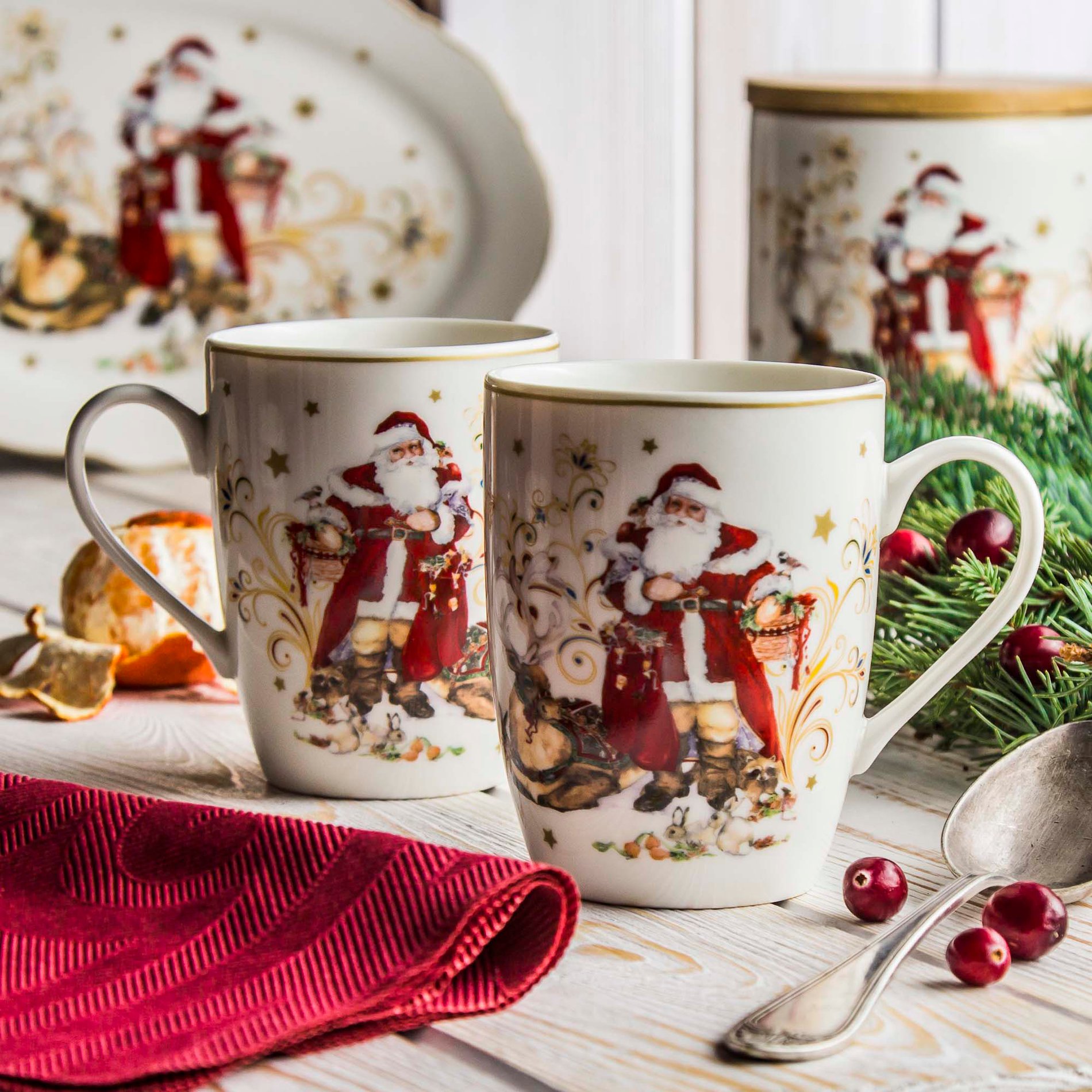 Porcelánové šálky 360 ml 2 ks | Finesio.sk