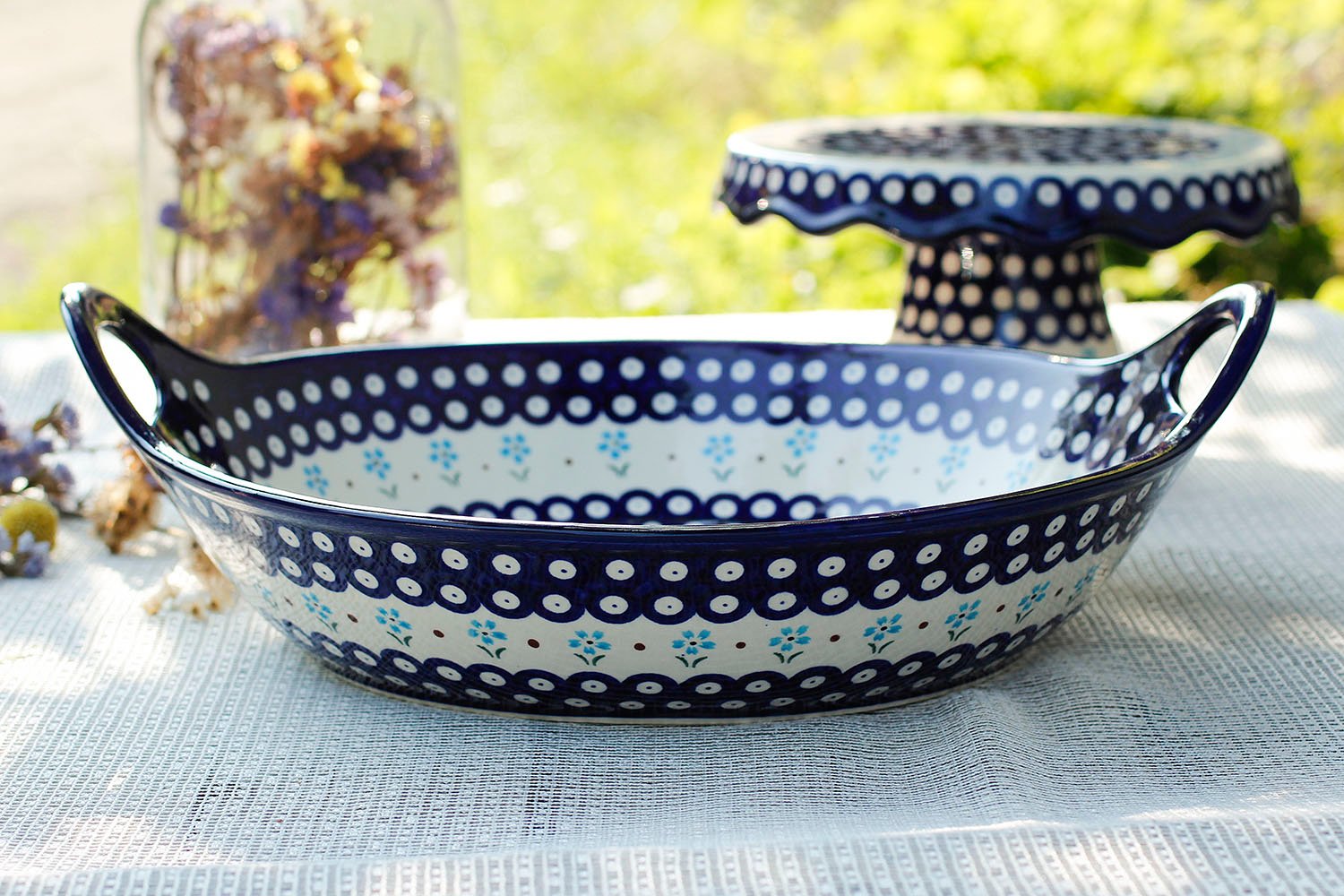 Miska na ovocie Bolesławiec 3,5 l - dek. 168A (druhý druh) | Finesio.sk